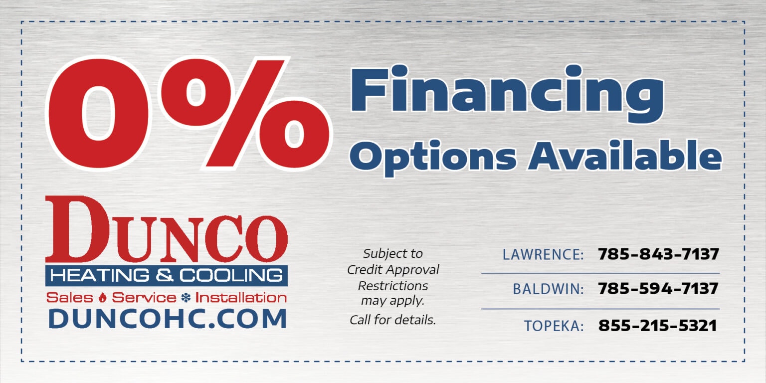 Specials | Installation, Repair, Maintenance | Dunco Heating and Cooling